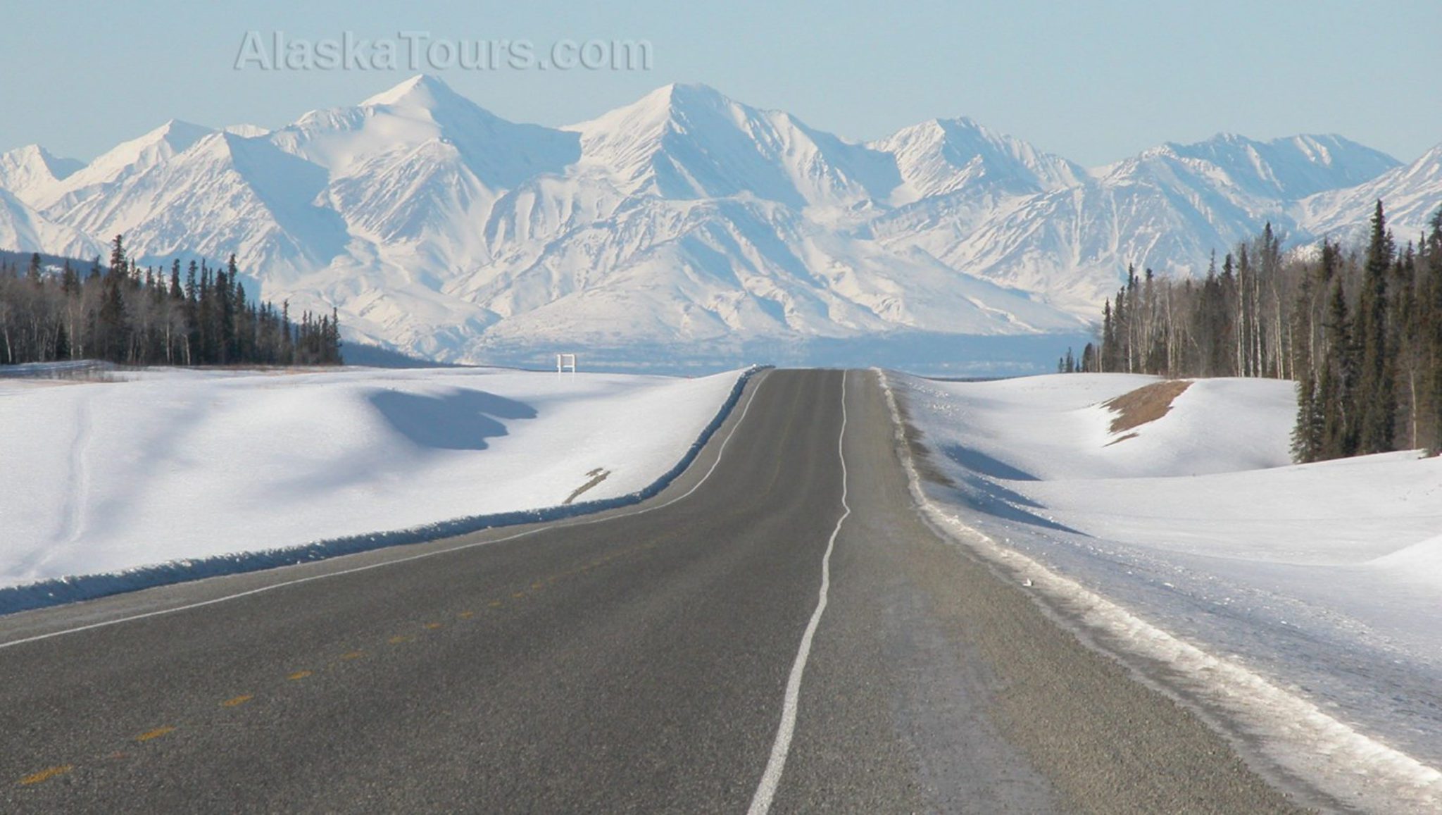 Alaska Winter Driving Tour Northern Lights Denali Arctic Circle